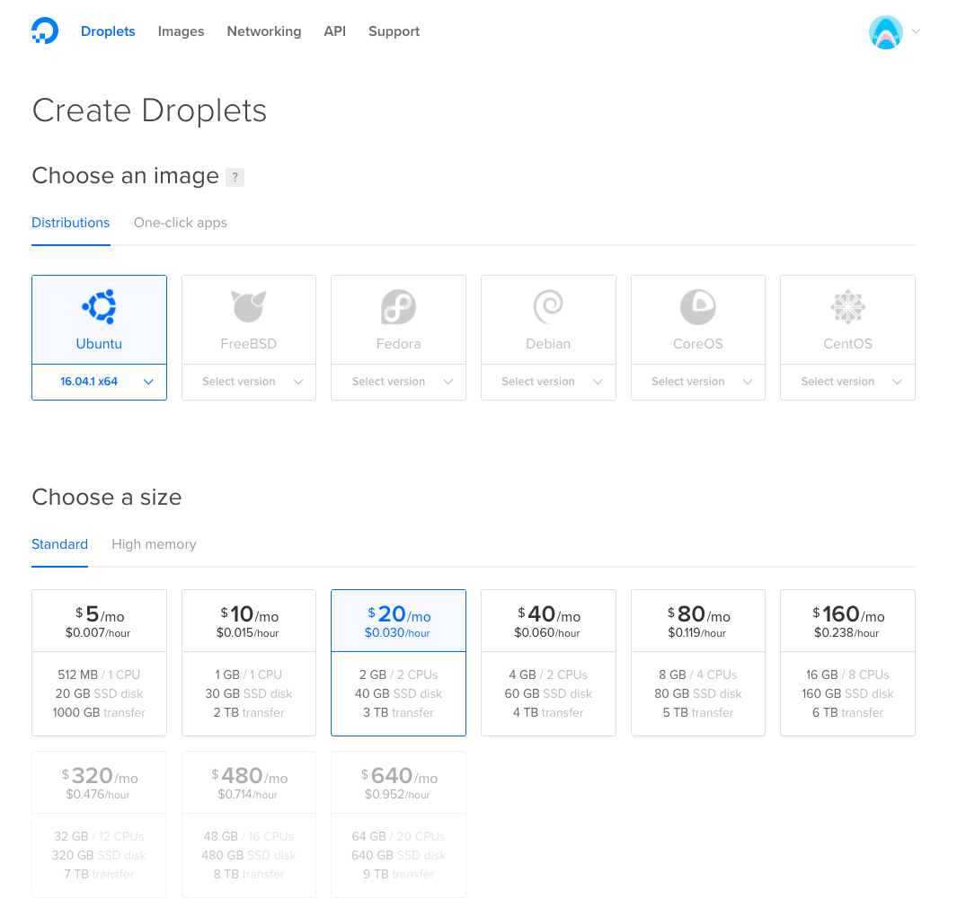 Your First Droplet On Digitalocean Tech In Sf And Oakland
